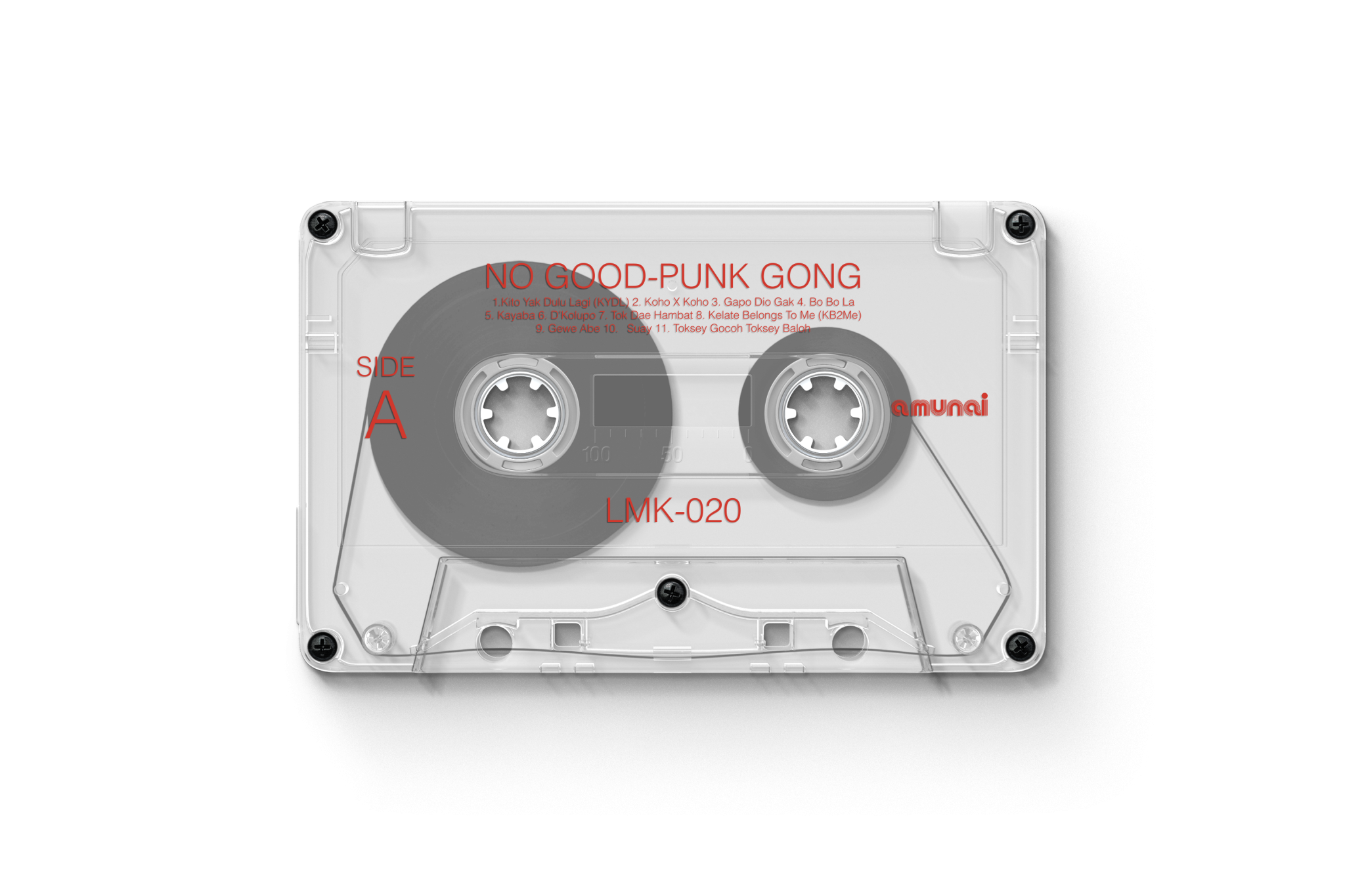 No Good Punk Gong Cassette – La Munai Records