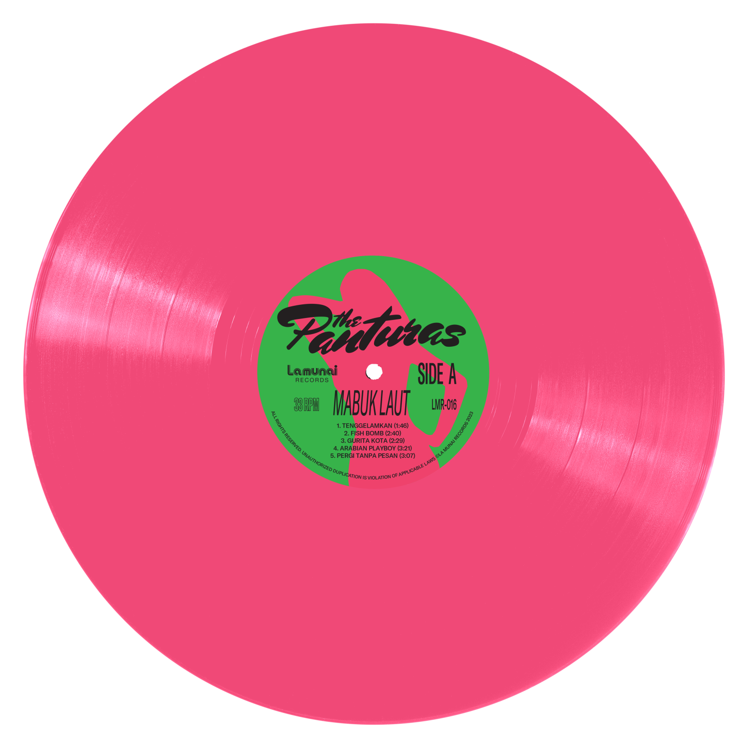 The Panturas – Mabuk Laut Vinyl – La Munai Records
